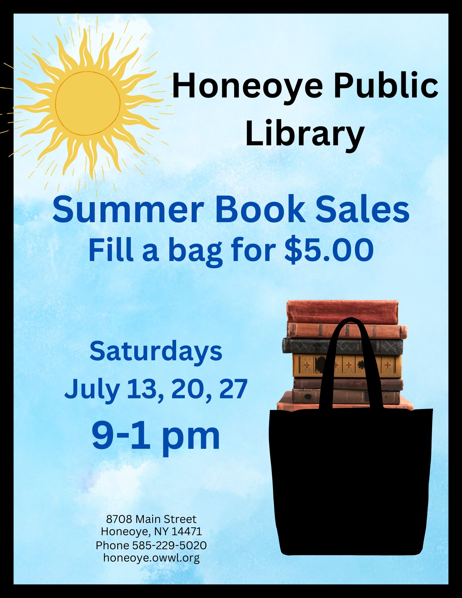 Book Sales – Honeoye Public Library